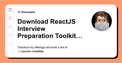 Download Reactjs Interview Preparation Toolkit Pdf With Roshan Kr