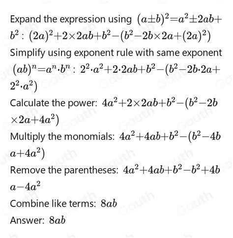 Solved PART I Answer All The Que A Simplify A B B A Math