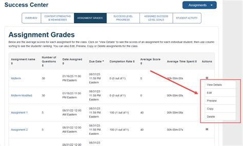 Instructor Create An Assignment Davis Edge Fa Davis Customer Support Center