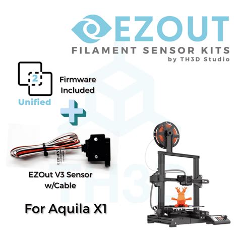 Ezout V3 Filament Sensor Kit For Voxelab Aquila X1 Th3d Studio Llc
