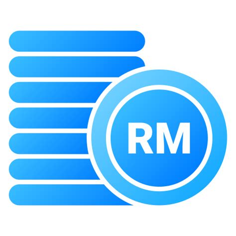 Ringgit Generic Gradient Fill Icon Ringgit Generic Gradient Fill Icon