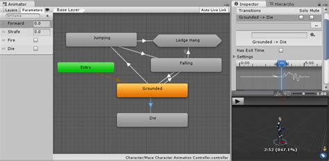 Unity Manual Unity S Animation System