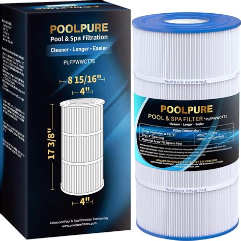 Poolpure Pool Spa Filter Replaces Pwwct75 Ultral B6