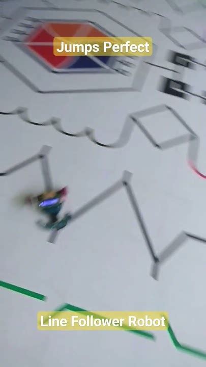 Line Follower Robot Jumps Perfectly Robotic Robotics Automobile