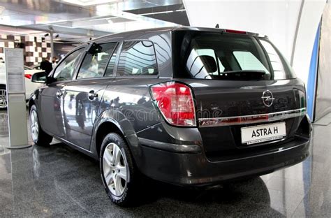 Opel Astra H editorial stock photo. Image of presentation - 37456418