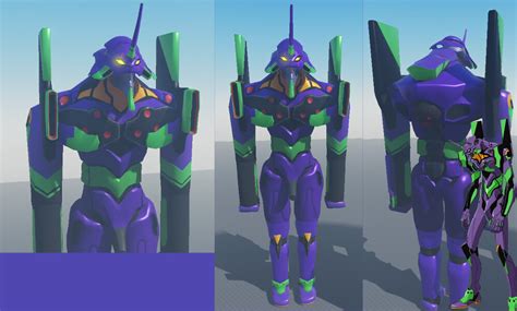 Artstation Evangelion Unit 01 Rebuild Of Evangelion