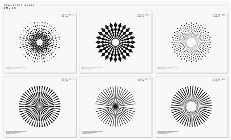Modern Rounded Line Circle Logo Design Template Spark Blend Lines