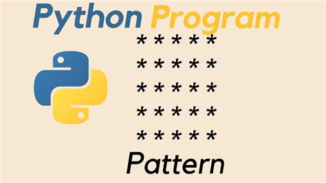 Square Star Pattern In Python Learn Python Youtube