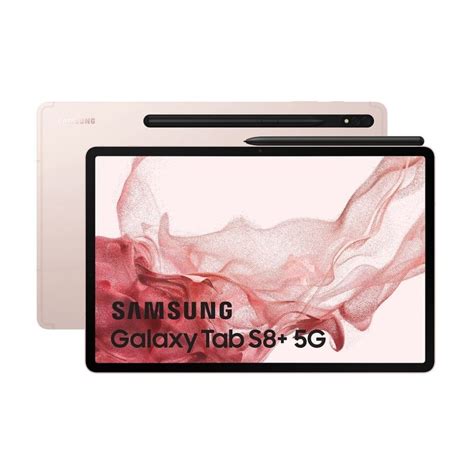 Samsung Galaxy Tab S8 Plus 5g 256gb Rosa Dorado