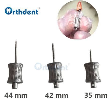 3pcs Box Dental Broken Root Drill Remnant Extractor Apical Root Fragments Drill