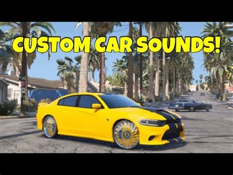 How to Install Custom Engine Sound Mods to FiveM/GTA 5 - YouTube