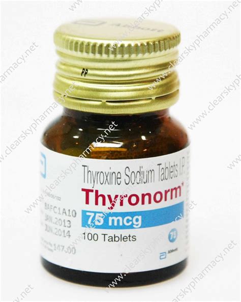 Thyronorm 25 Mcg 75 Mcg And 125 Mcg Tablets Generic Synthroid Side Effects Thyronorm 25 Mcg 75 Mcg And 125 Mcg Tablets Generic Synthroid Side Effects