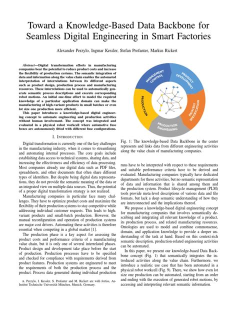toward a knowledge based data backbone for seamless digital engineering in smart factories pdf