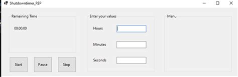 C Windows Form Timer Does Not Show The Value Entered Personal