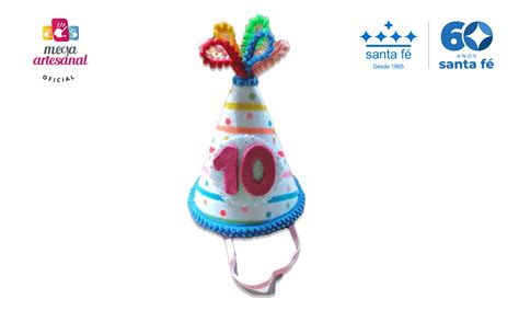 Chapéu De Aniversário Roberta Rinaldi Feltros Santa Fé