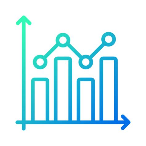 Icono De Gráfico Combinado Generic Gradient Outline Icono De Gráfico Combinado Generic Gradient Outline