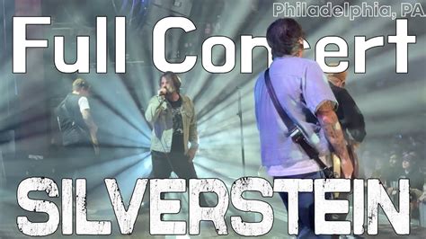 250110 Silverstein Full Concert 20 Songs Live The Fillmore