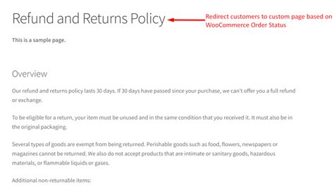 how to redirect customers to custom pages based on woocommerce order status tyche softwares