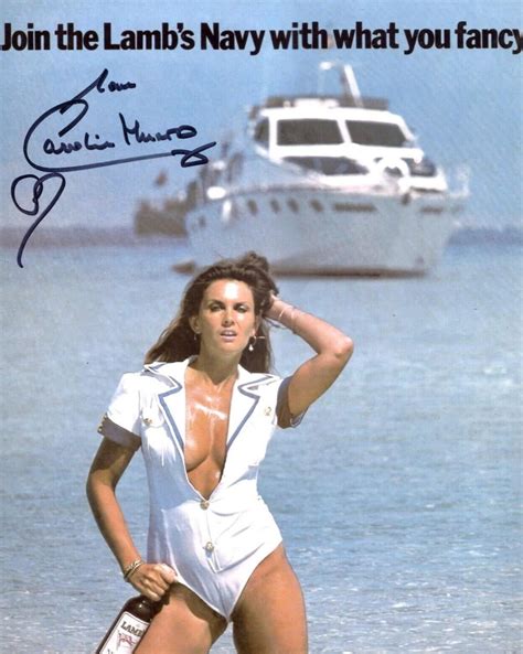 Caroline Munro Lambs Navy Rum Ad Campaign 1978 R Oldschoolhot