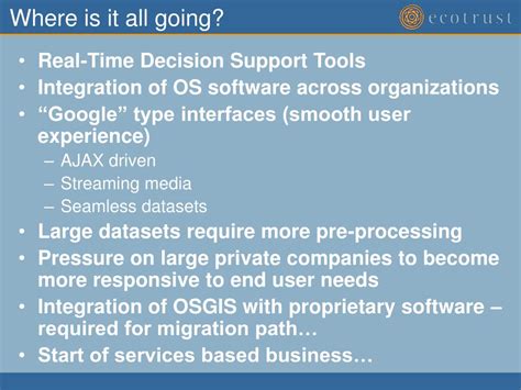 Ppt Web Based Open Source Gis Decision Support Tools For Natural