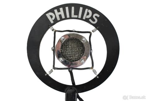 Starožitný Mikrofón Philips 4225 Topoľčany Bazoš Sk