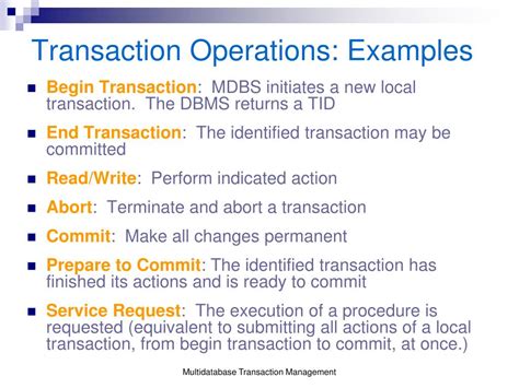 Ppt Multidatabase Transaction Management Powerpoint Presentation Free Download Id 1226815