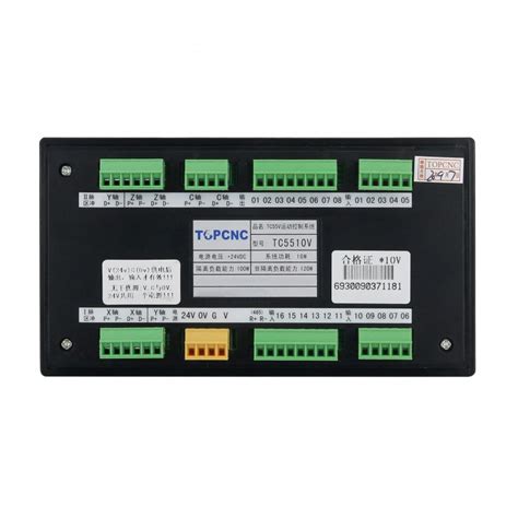 TC V Axis CNC Controller Motion Controller W Color LCD For CNC Router Servo Stepper