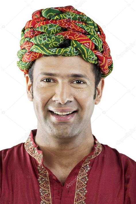 Portrait Of A Gujarati Man Stock Photo Iphemant