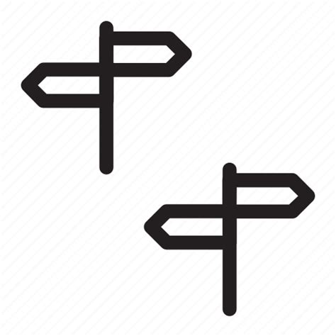 Maps Direction Tag Pin Up Arrow Position Icon Download On