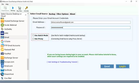 Cloud Backup And Restore Software To Backup Cloud Emails To Desktop