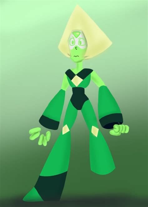 Learn How To Draw Peridot From Steven Universe Steven Universe Step By Step Drawing Tutorials