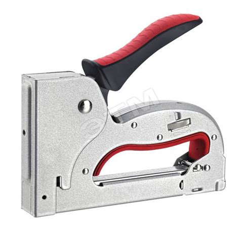 Степлер для узких скоб ''тип 53'' 4-14 мм, с регулировкой силы удара ...