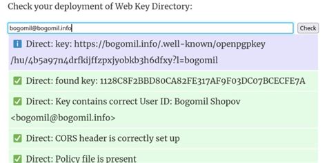 How To Use Your Thunderbird Generated Openpgp Key To Set Your Web Key