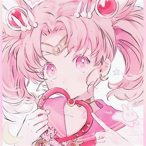 Chibiusa And Sailor Moon Sailor Moon Imagem De Anime Chibi