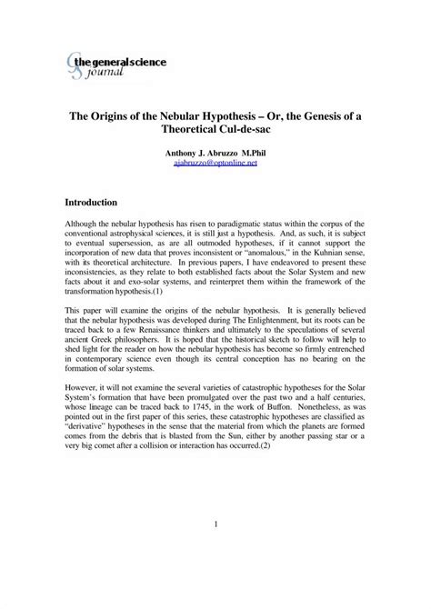 Pdf Nebular Theory Dokumen Tips