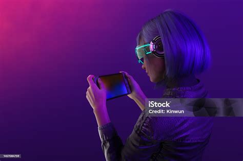 메타버스 가상 세계에서 게임을 하는 디지털 아바타 3d 렌더링 가상현실에 대한 스톡 사진 및 기타 이미지 가상현실 개념 게이머 Istock