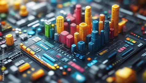 Dynamic Hand Drawn Business Visualization Market Segmentation Maps