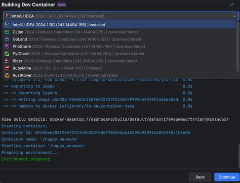 using dev containers in jetbrains ides part 1 the intellij idea blog