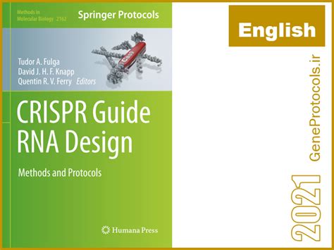 طراحی Rna با کریسپر روشها و پروتکل ها Crispr Guide Rna Design Methods