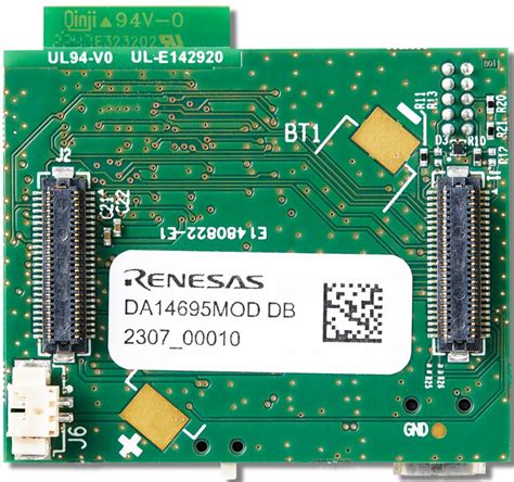6 the da14695mod prodk hardware overview — da14531 tiny™ module
