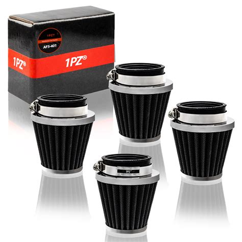 4x 50mm Carburetor Air Filter Intake Cleaner Pods For Yamaha Honda Ctx