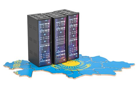 카자흐스탄 개념 3d 렌더링에 고립 된 흰색 배경에서에서 데이터 센터 서버 랙 0명에 대한 스톡 사진 및 기타 이미지 0명 3차원 형태 가상현실 Istock