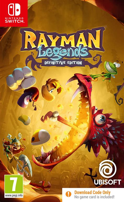Rayman Legends Definitive Edition Code In Box Nintendo
