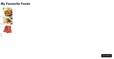 jsx attributes and styling forked codesandbox