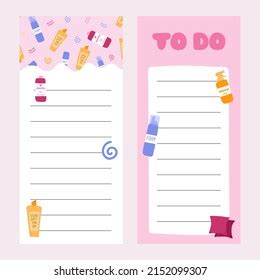 Babe Notebook Cover Template Set Cute Stock Vector Royalty Free 2275873941 Shutterstock