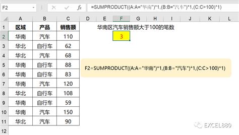 过度吹捧的sumproduct函数 原来如此简单 vba永远的神 vba技术分享