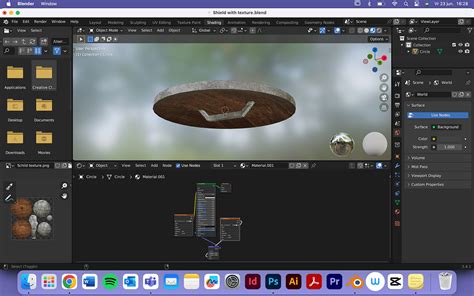Blender Unwrapping Texturing On Behance