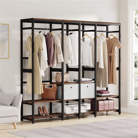 Freestanding Closet Organizer Heavy Duty Clothes Closet Mecaworks