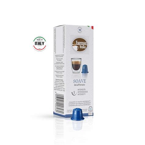 Buy Decaffeinated Nespresso Compatible Capsules 200 Espresso Italia