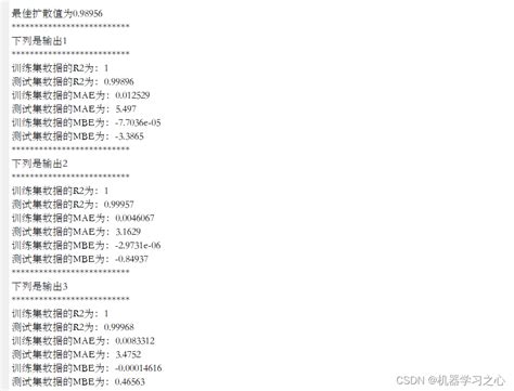 多输入多输出 Matlab实现pso Rbf粒子群优化径向基神经网络多输入多输出预测pso Rbfmatlab Csdn博客